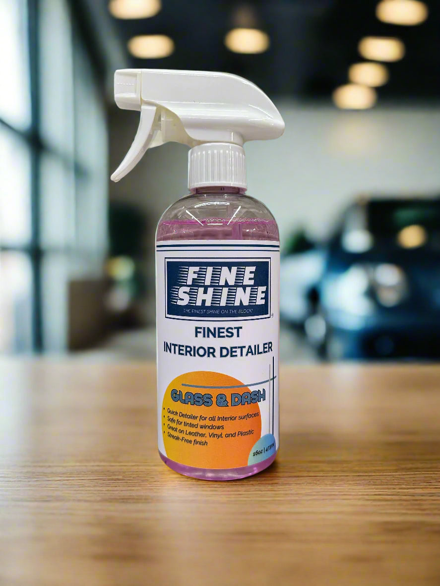 Finest Interior Detailer (Glass & Dash) 16oz – Fine Shine Products